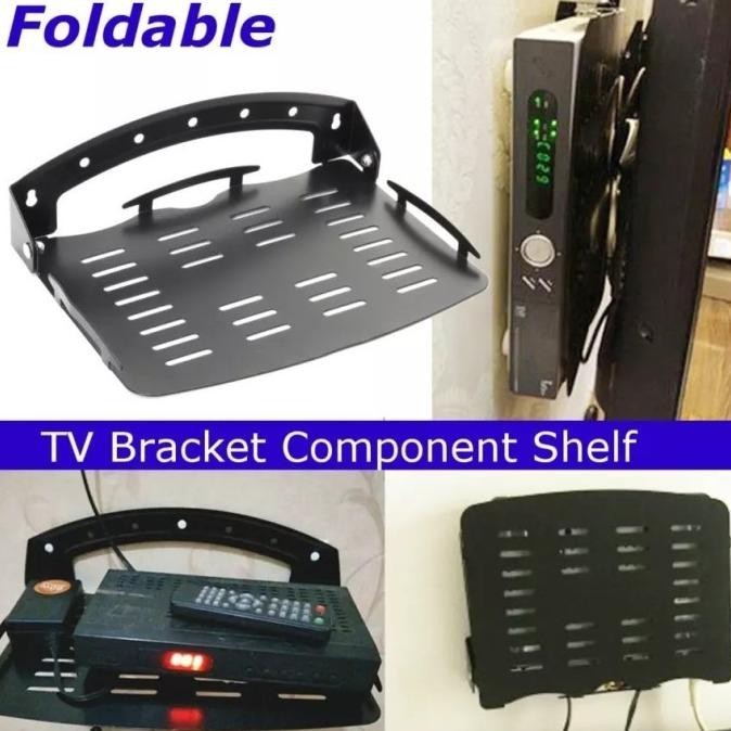 Jual Ambalan Rak Besi Bracket Dvd Dvr Cctv Rak Dinding Router Tv Setup ...