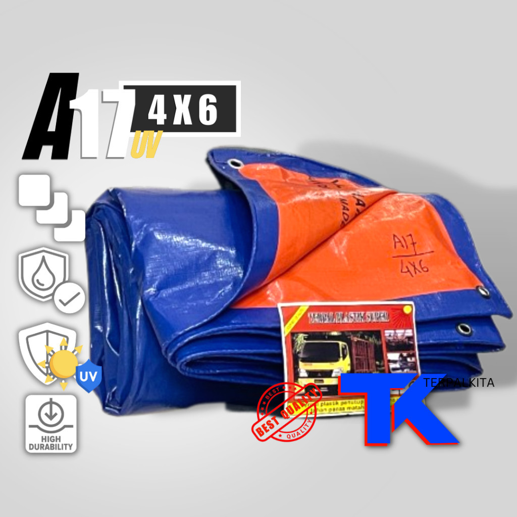 Jual Terpal 4x6 Meter Tebal A17 Plastik Anti Air dan Panas UV Korea ...