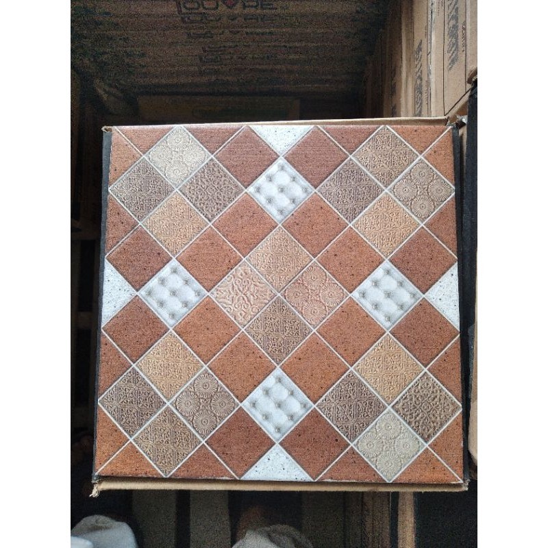 Jual keramik lantai kamar mandi 25x25 peg 522318 | Shopee Indonesia