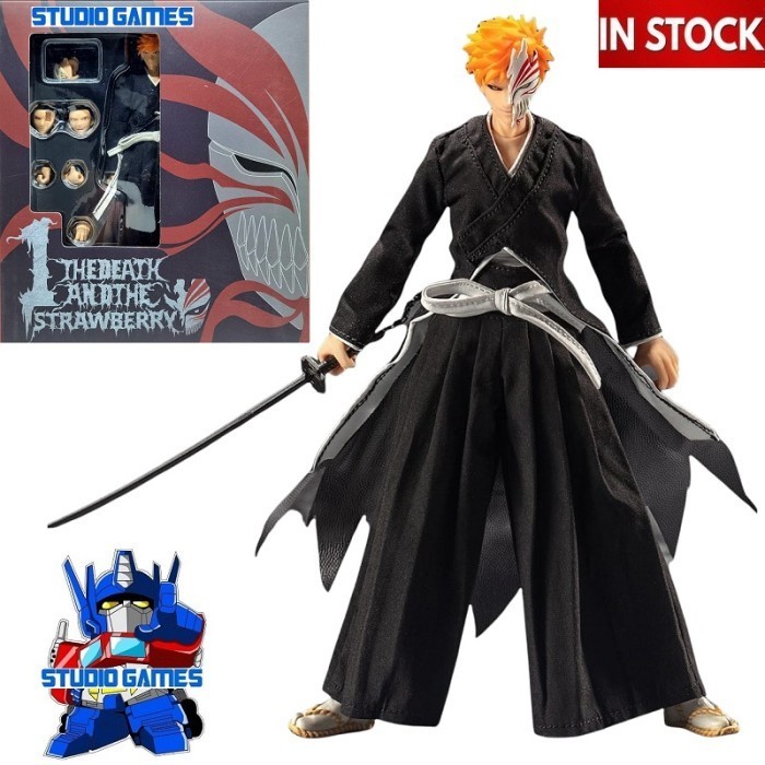 Jual Dasin Model BLEACH - Bankai Ichigo Kurosaki Action Figure - 942 ...