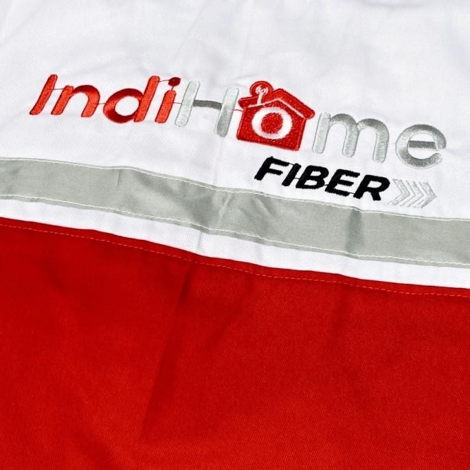 Jual Uk L Rompi Indihome Seragam Telkom Kualitas Bagus | Shopee Indonesia