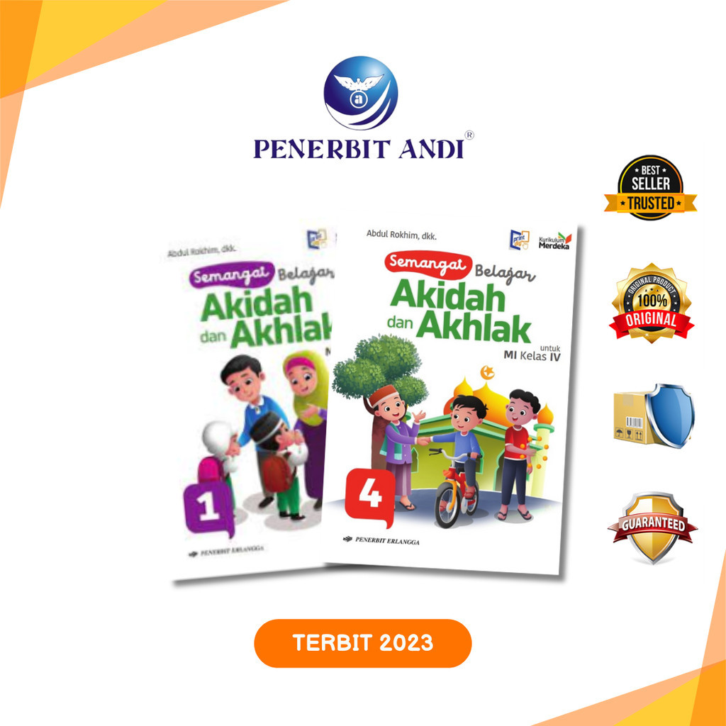 Jual Buku Pelajaran Semangat Belajar Akidah dan Akhlak MI Kelas 1,4 Kurikulum Merdeka | Shopee ...