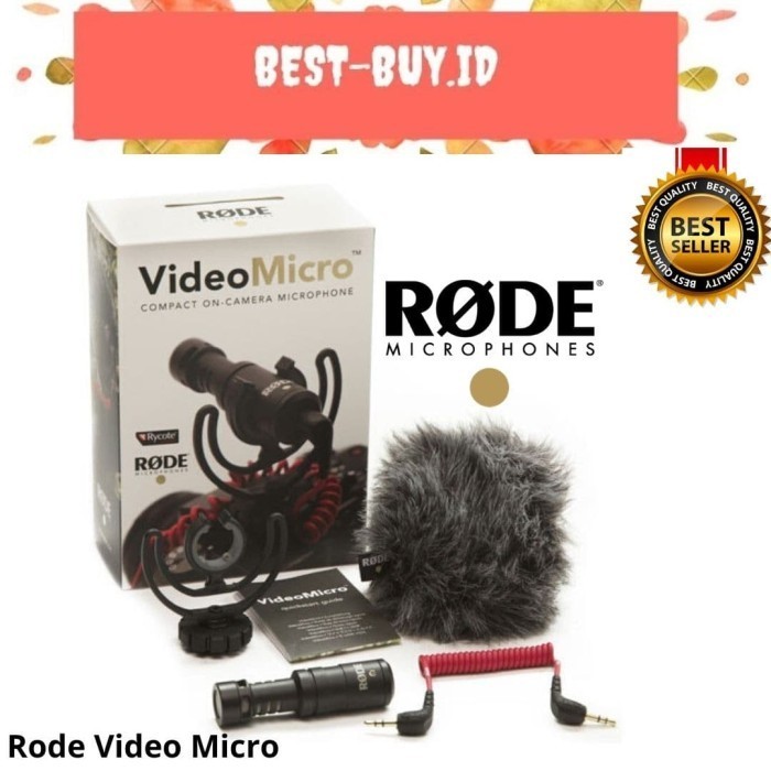 Jual RODE VIDEO MICRO - MIC RODE - MICROPHONE RODE MURAH | Shopee Indonesia