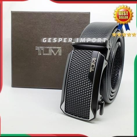 Jual GESPER PRIA TUMI MODEL REL AUTOLOCK IKAT PINGGANG COWOK IMPORT ...