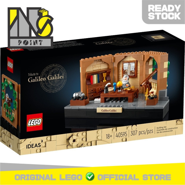 Jual LEGO 40595 - CUUSO / IDEAS - Tribute to Galileo Galilei | Shopee ...