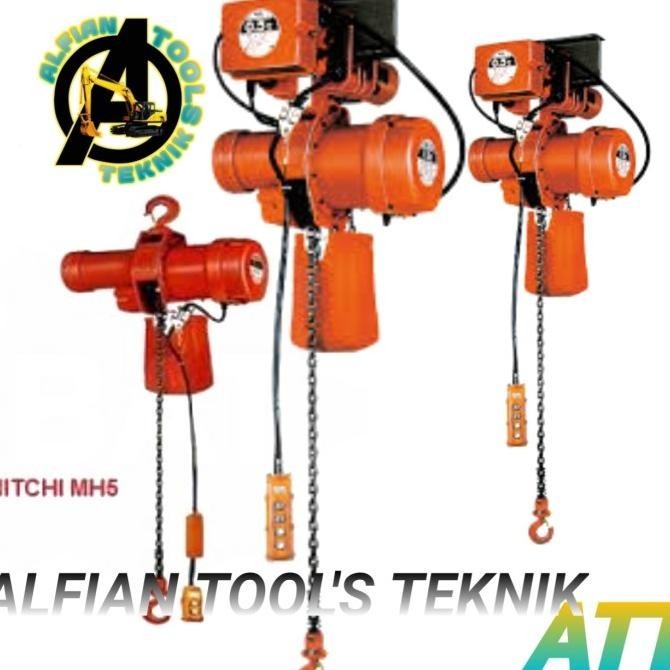 Jual Electric Chain Hoist Nichi 2 Ton X 6 Meter Original Jepang Tipe Mh ...