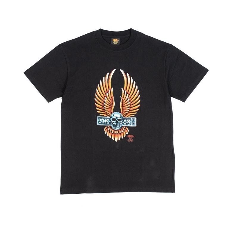 Jual Terbaik Nk Skull AngelKaos Baju Naskleng 13 Unisex Nk13 Premium ...