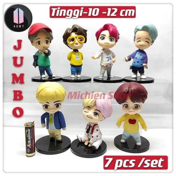Jual Action Figure Kpop Idol Bts/Tiny Tan Bt21 Big Size / Jumbo ...