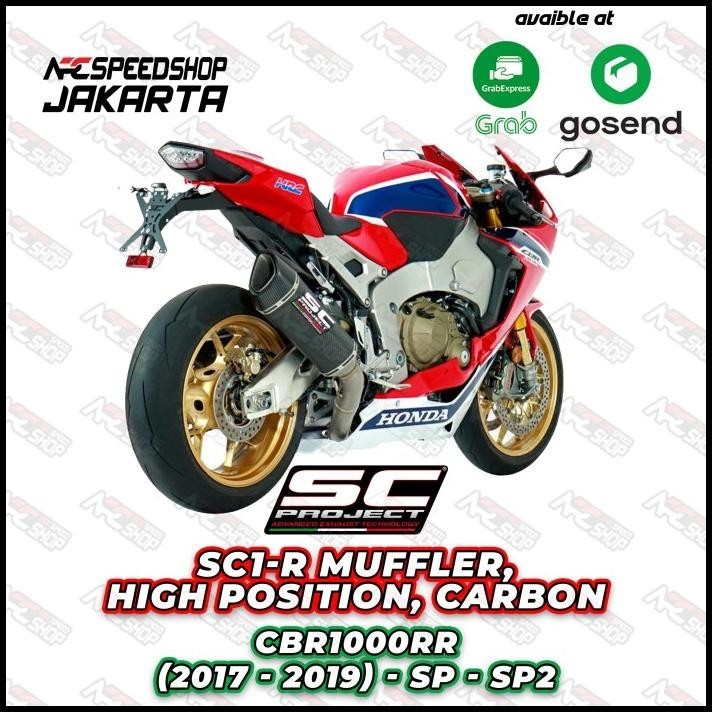 Jual Knalpot Sc Project Cbr1000Rr Sp - Sp2 Sc1-R Muffler Carbon ...