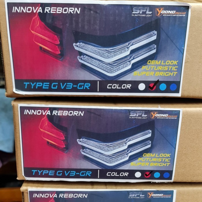 Jual Bagus Slim Frame Innova Reborn Tipe G V Venturer New Model ...