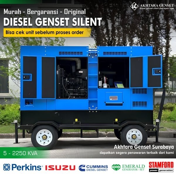 Jual Harga Mesin Genset Silent 250 Kva 300 Kva 350 Kva Perkins Cummins Isuzu Emerald | Shopee ...