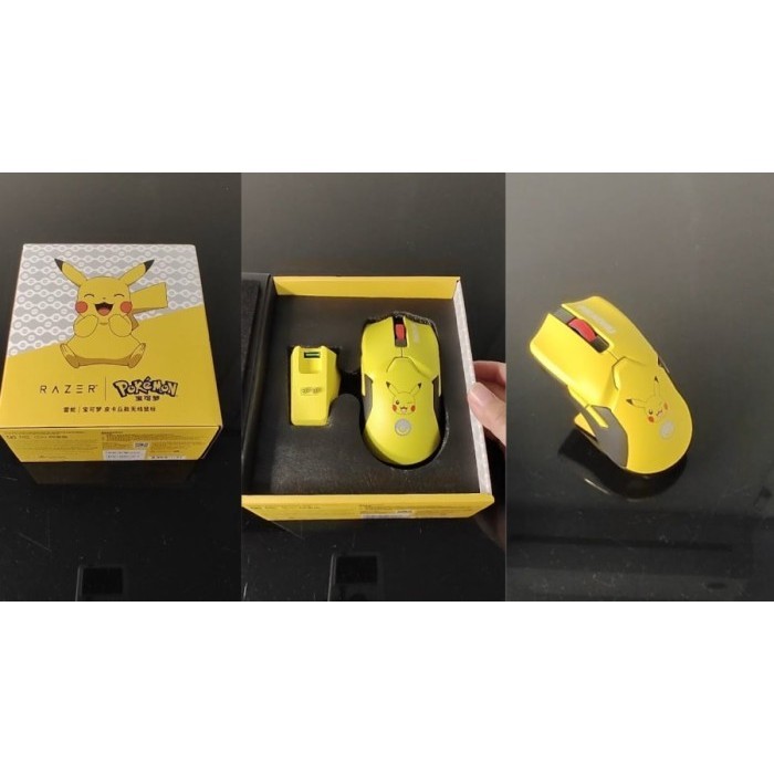 Jual Menarik Razer Viper Ultimate Pikachu Edition Wireless Gaming Mouse ...