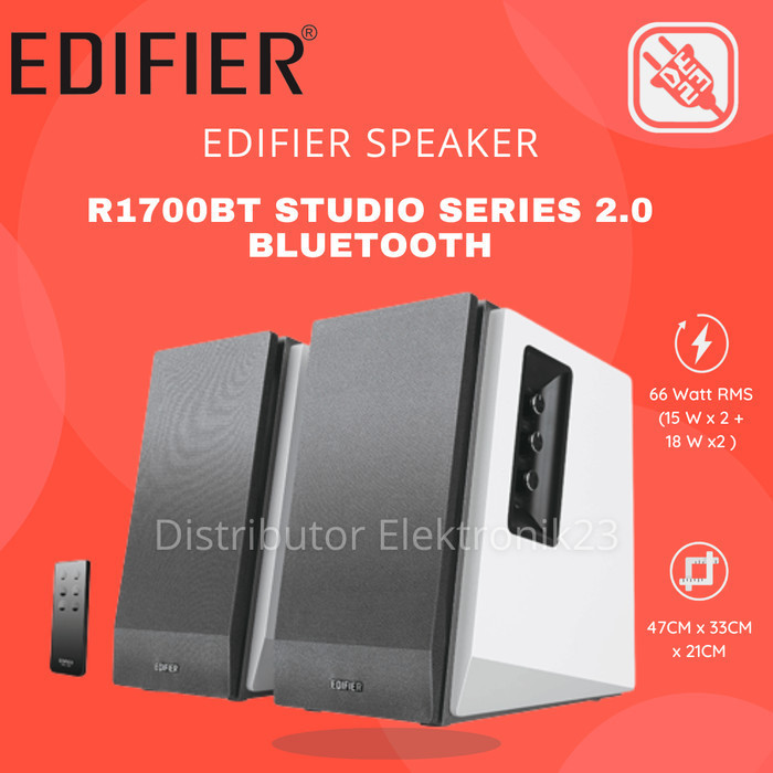 Jual Edifier R1700 R1700Bt R1700Bts Bluetooth Bookshelf Speakers ...