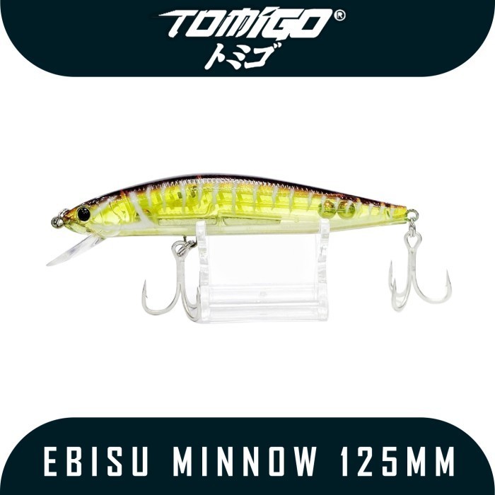 Jual Umpan Casting / Lure Merk Tomigo Type Ebisu Minow 125Mm | Shopee ...