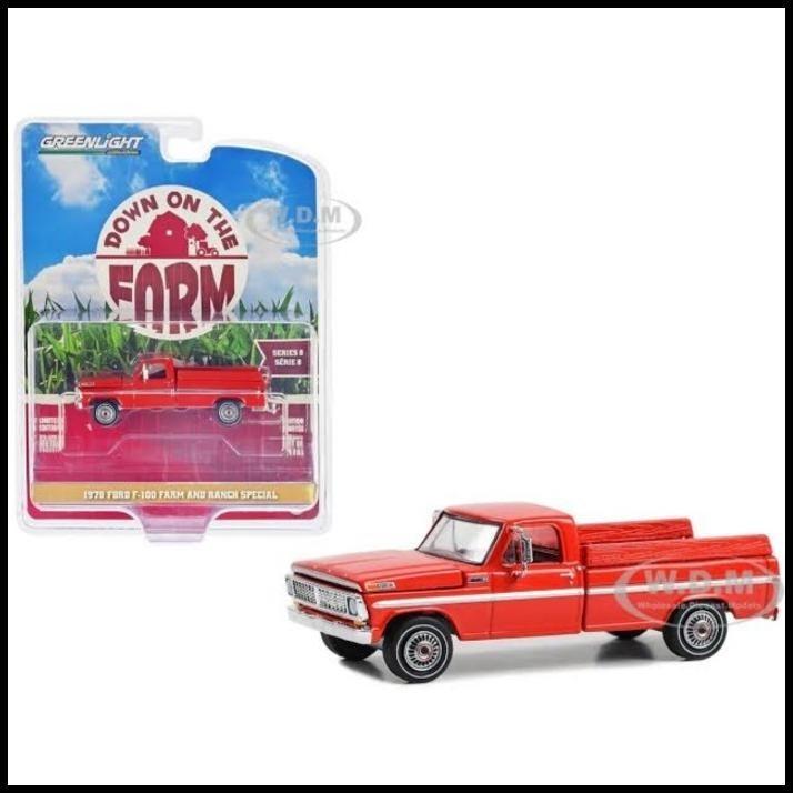 Jual TERMURAH GREENLIGHT DOWN ON THE FARM SERIES 8 1970 FORD F 100 FARM AND RANCH SPECIAL ...
