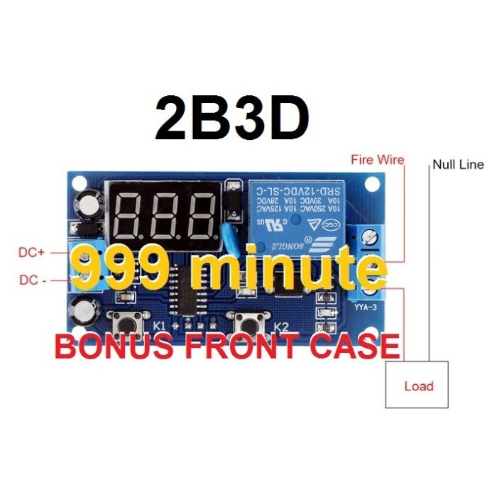 Jual MASTER Digital Timer Time Delay Control Switch Relay, Otomatis ...