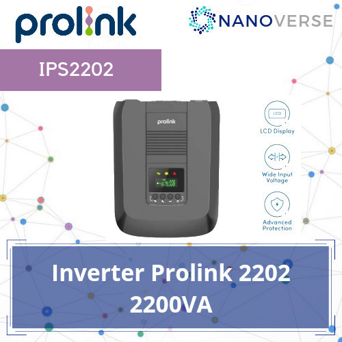 Jual Prolink Inverter IPS 2202 2200VA 1800 WATT IPS2202 | Shopee Indonesia