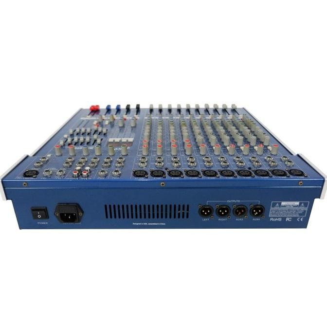 Jual Dual Digital Mixer 6 Mono 4 Stereo Channel Falcon MX-1000 Mixing ...