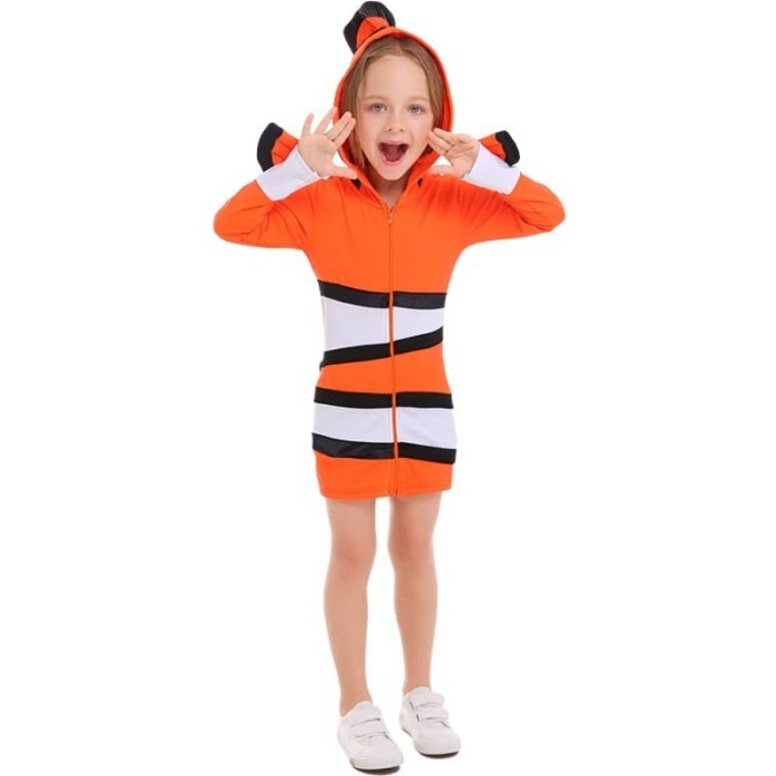 Jual Finding Nemo fish costume cosplay halloween kostum anak ikan nemo ...