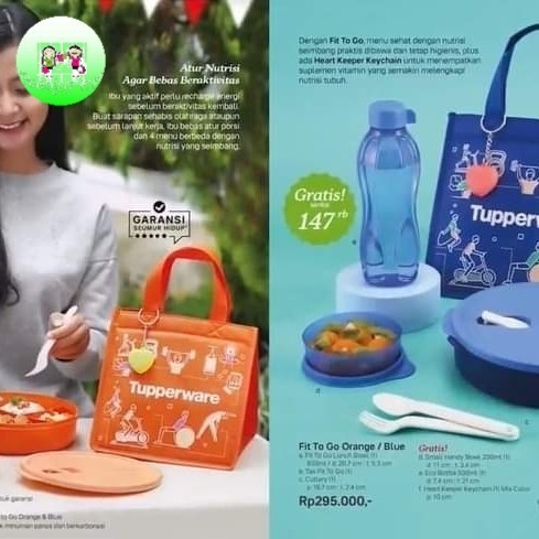 Jual Tupperware fit to go | Shopee Indonesia