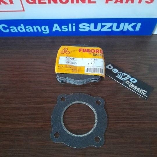 Jual gasket packing paking perpak cylinder head kop cop SUZUKI TSC TS100 TS 100 ori FUBORU ...