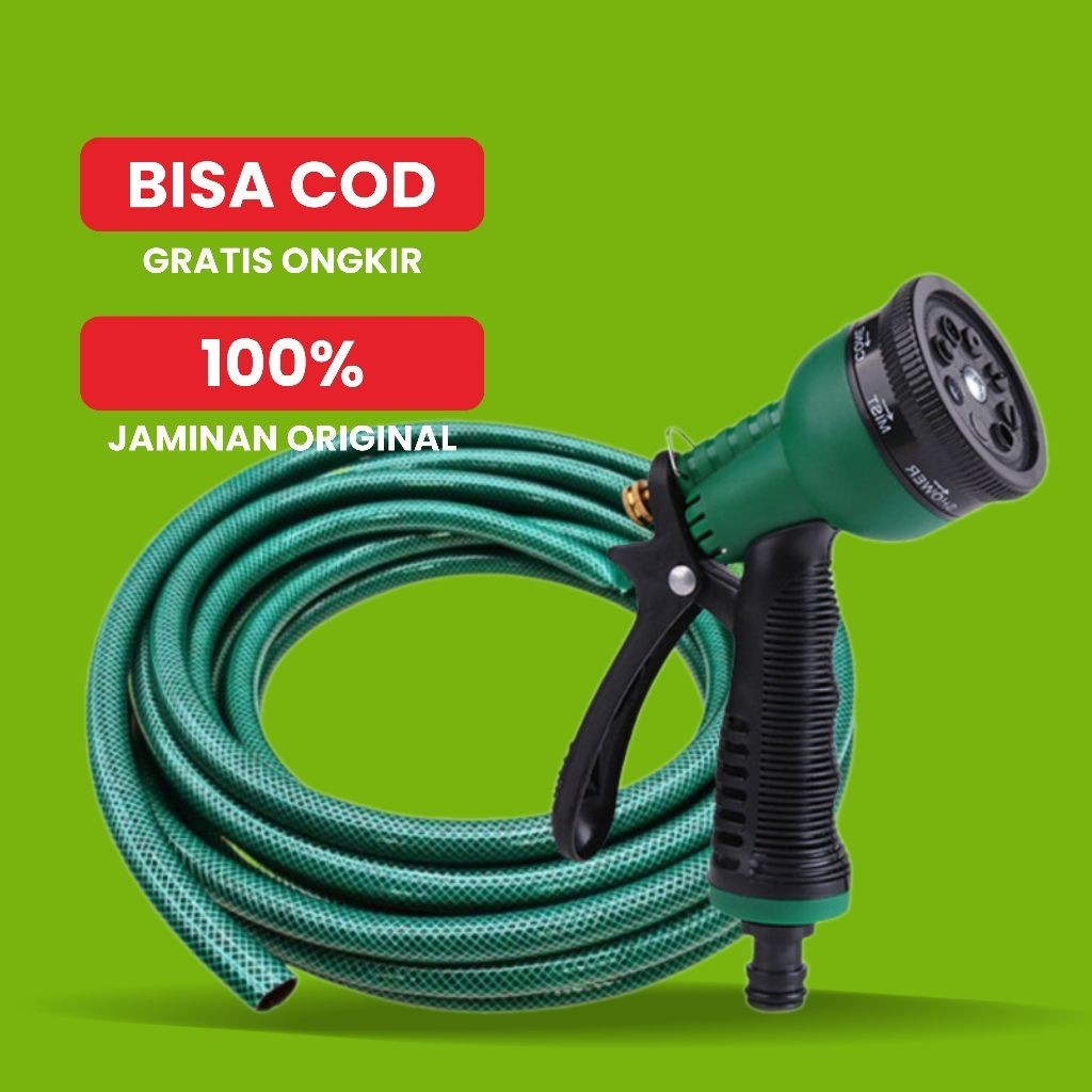 Jual Paket Selang dan Kepala Selang Spray Shower Multifungsi | Shopee ...