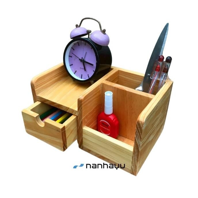 Jual Tempat pensil dan Sticky note dilengkapi dengan 1 laci - STICKY ...