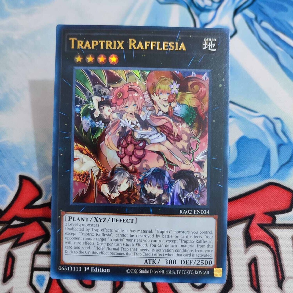 Jual yugioh traptrix rafflesia RA02 ultra rare original | Shopee Indonesia