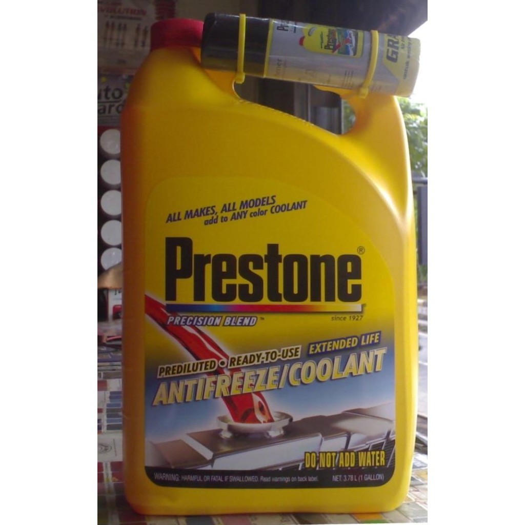 Jual Prestone Antifreeze Radiator Coolant Red - 3.78 Ltr - 100% ...