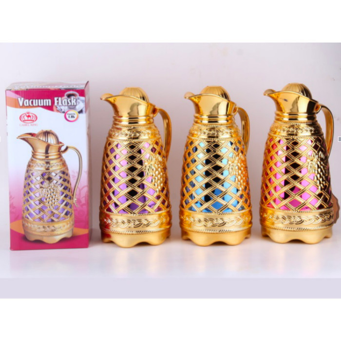 Jual Teko Arab 1 Liter Vacuum Flask / Termos Arab Air Zamzam | Shopee ...