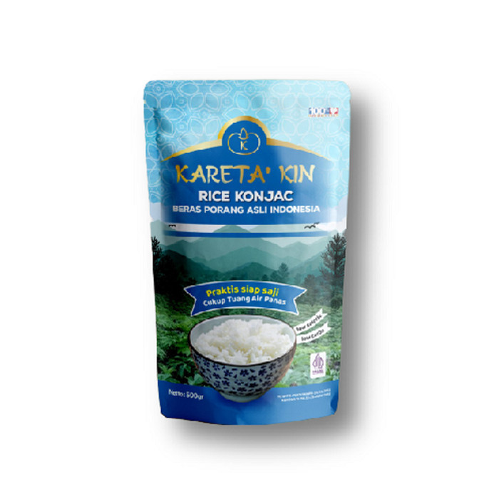 Jual Beras Shirataki Porang Rice Konjac Kareta Kin 500 Gr | Shopee ...