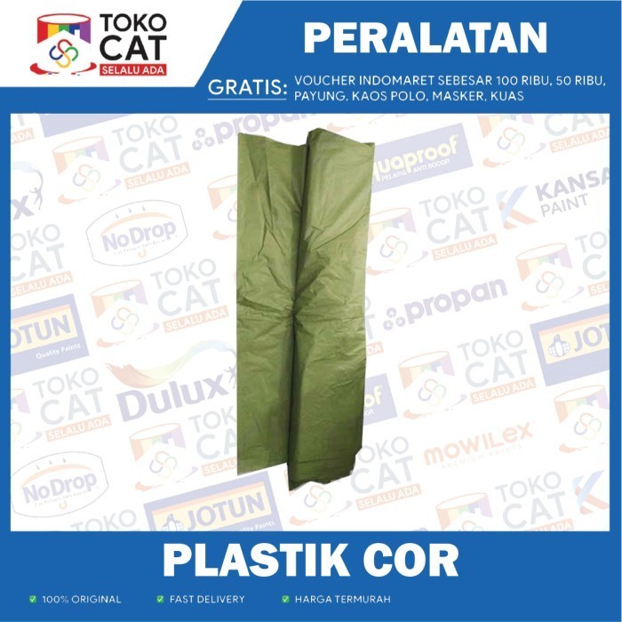 Jual PLASTIK COR 1X1 METER SERBAGUNA | PELAPIS LANTAI | Shopee Indonesia