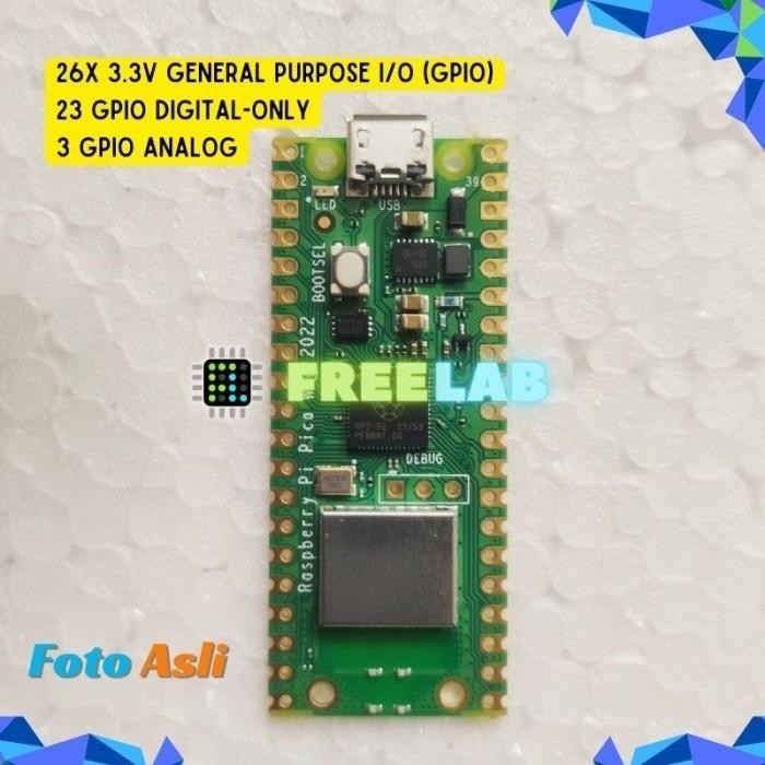 Jual Raspberry Pi Pico W Picow Rp2040 Wifi Arm Board Micropython Pico-W ... Jual Raspberry Pi Pico W Picow Rp2040 Wifi Arm Board Micropython Pico-W ...