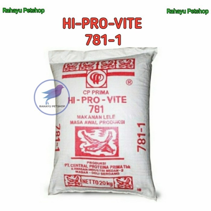 Jual PELET 781 1 HIPROVITE 20KG | Shopee Indonesia