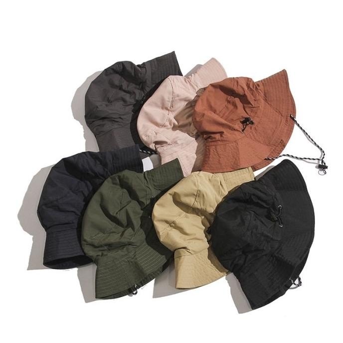 Jual KKV Dylee&Lylee Waterproof Bucket Hat Topi Bucket Anti Air Pria ...