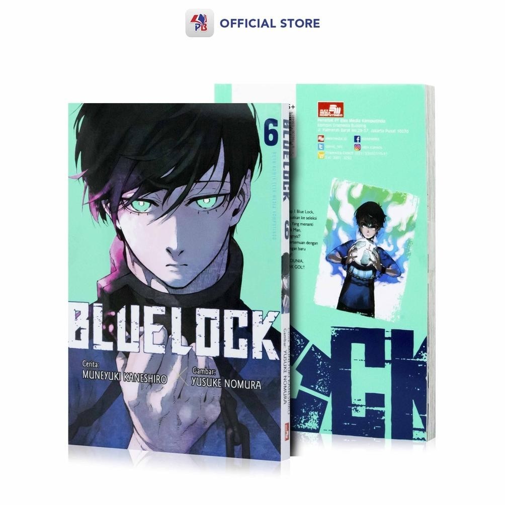 Jual Ok75 Buku Komik Blue Lock Seri 01 - 14 - By Muneyuki Kaneshiro ...