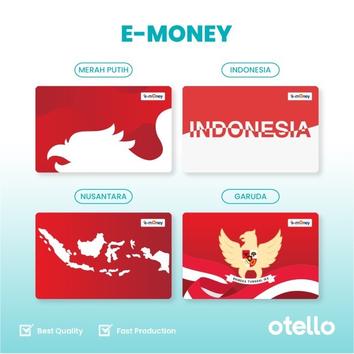 Jual Kartu Emoney Indonesia Dirgahayu Ri 17 Agustus Merdeka E-Money ...