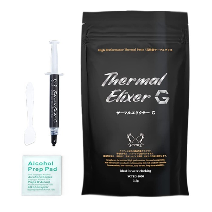 Jual SCYTHE THERMAL ELIXIR G PREMIUM THERMAL PASTE | Shopee Indonesia