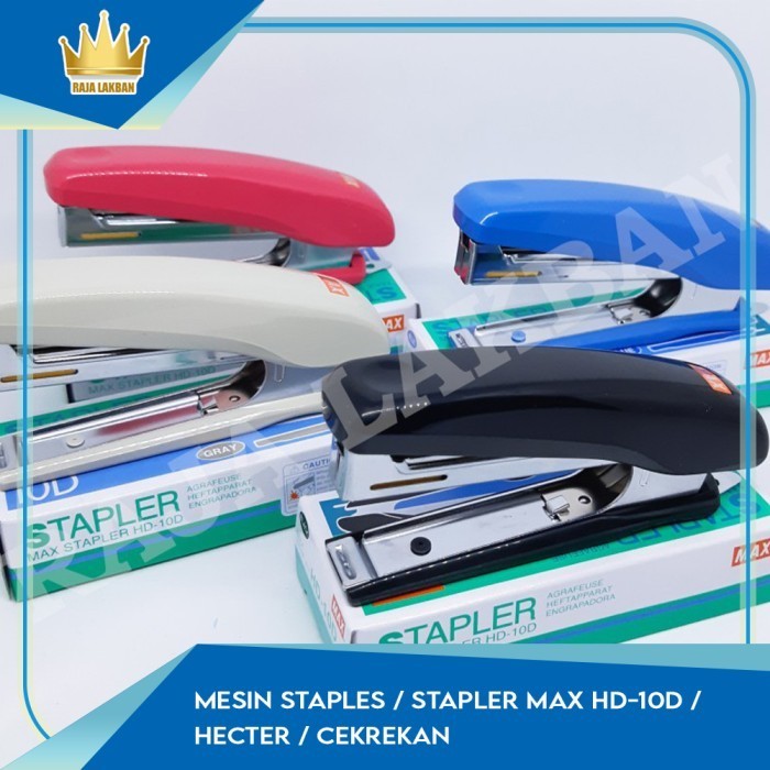 Jual MESIN STAPLES / STAPLER MAX HD-10D / HECTER / CEKREKAN | Shopee ...