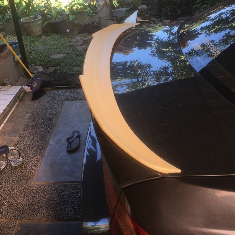 Jual Ducktail Spoiler BMW E90 PSM Plastik ABS Import Hitam | Shopee ...
