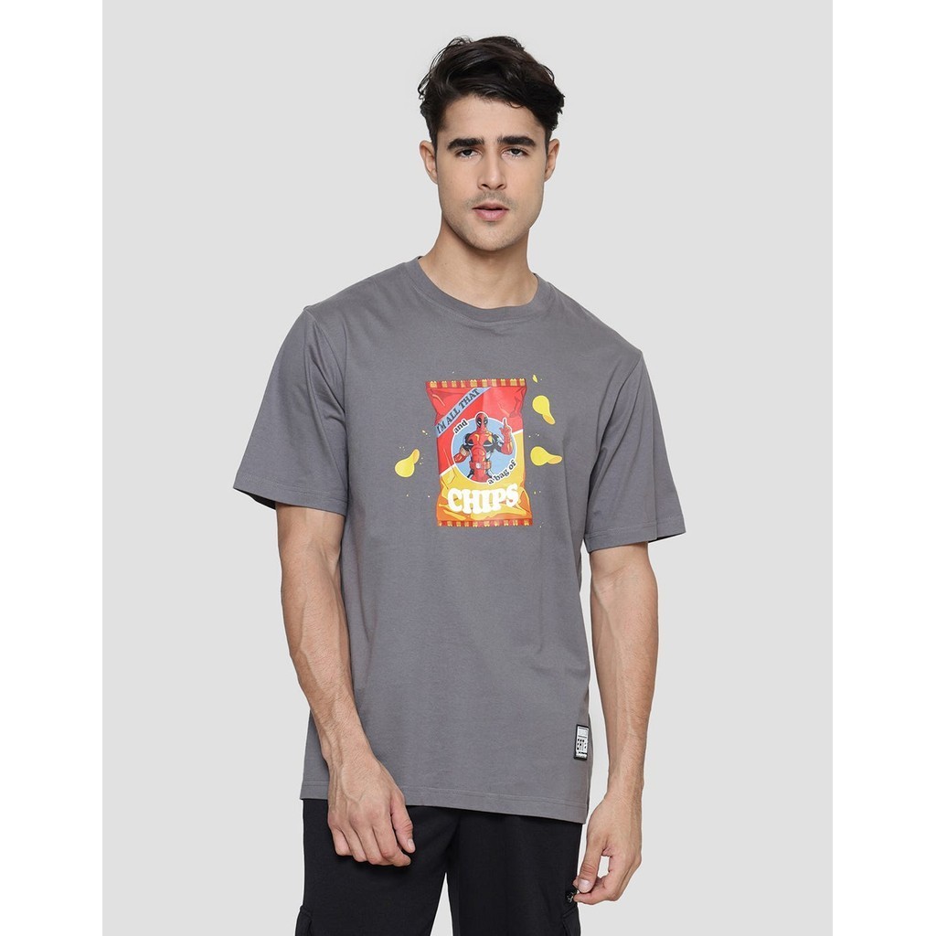 Jual Marvel Deadpool In Chips Kaos Lengan Pendek Pria 120568815 ...