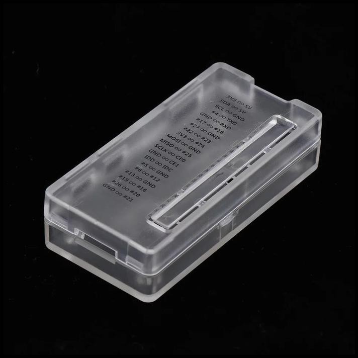 Jual BEST DEAL CASE RASPBERRY PI ZERO ZERO W WH CLEAR TRANSPARAN DENGAN NAMA GPIO !!!! | Shopee ...