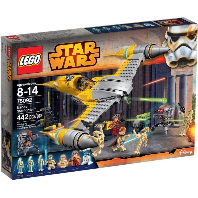 Jual LEGO 75092 STAR WARS Naboo Starfighter - Blocktopia | Shopee Indonesia