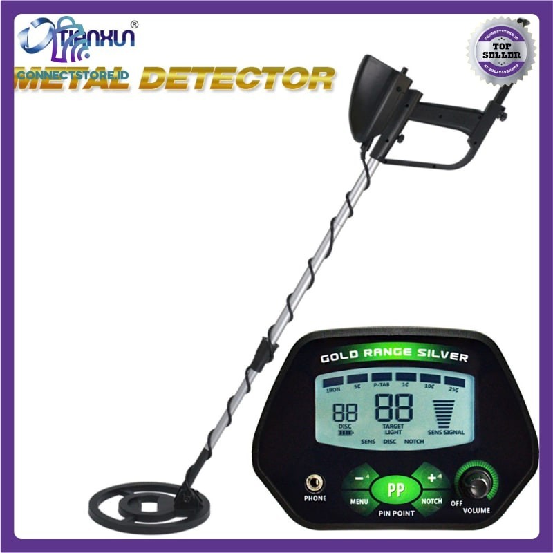 Jual Pendeteksi Logam Underground Metal Gold Silver Detector Finder ...