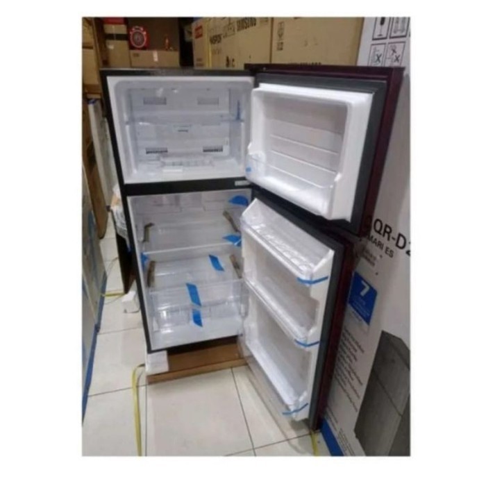 Jual RAK FREEZER KULKAS SHARP 2 PINTU MINI ORIGINAL. | Shopee Indonesia