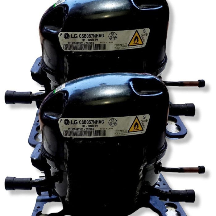 Jual KOMPRESOR KULKAS 2 PINTU MEREK LG 100V 1/6PK ORIGINAL LG ...