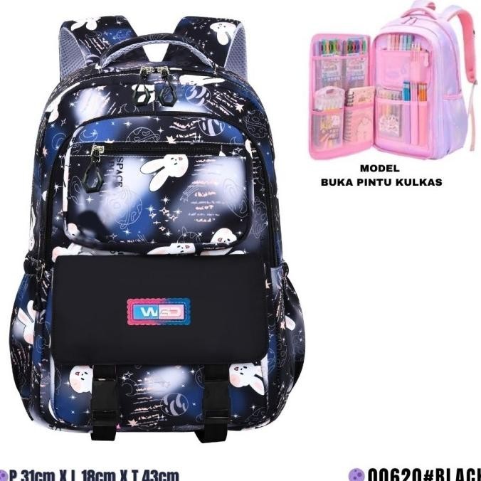 Jual Unison Tas Ransel Anak Sekolah SD / SMP / SMA Tas Sekolah Kulkas 00620 | Shopee Indonesia