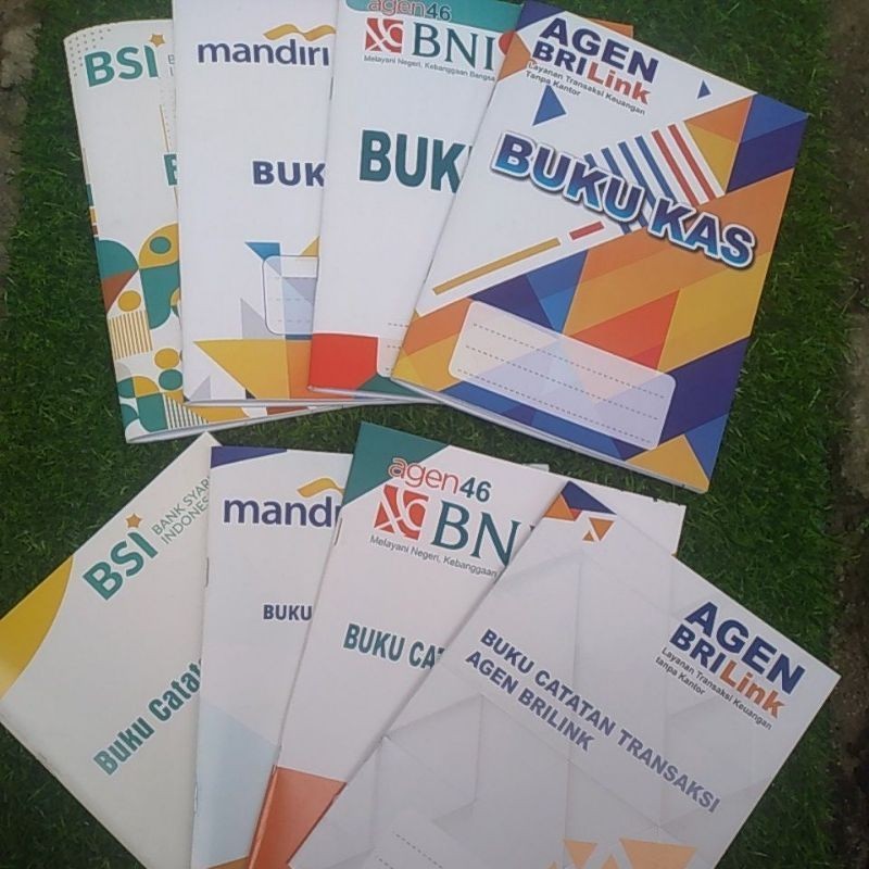 Jual BUKU CATATAN TRANSAKSI AGEN BRILINK/BUKU KAS BRILINK/AGEN BSI/AGEN ...