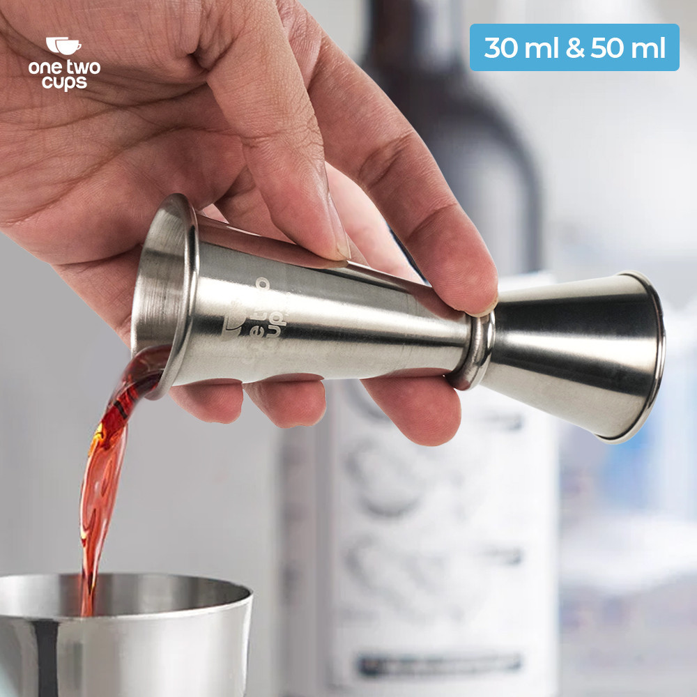 Jual One Two Cups Gelas Ukur Jigger Bartender Double Shot 30ml dan 50ml - MSA10 | Shopee Indonesia