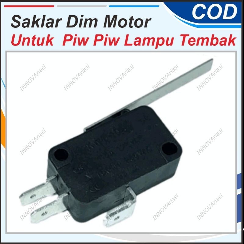 Jual SAKLAR DIM MOTOR MICRO SWITCH PIW PIW LAMPU BILED TEMBAK KABUT ...